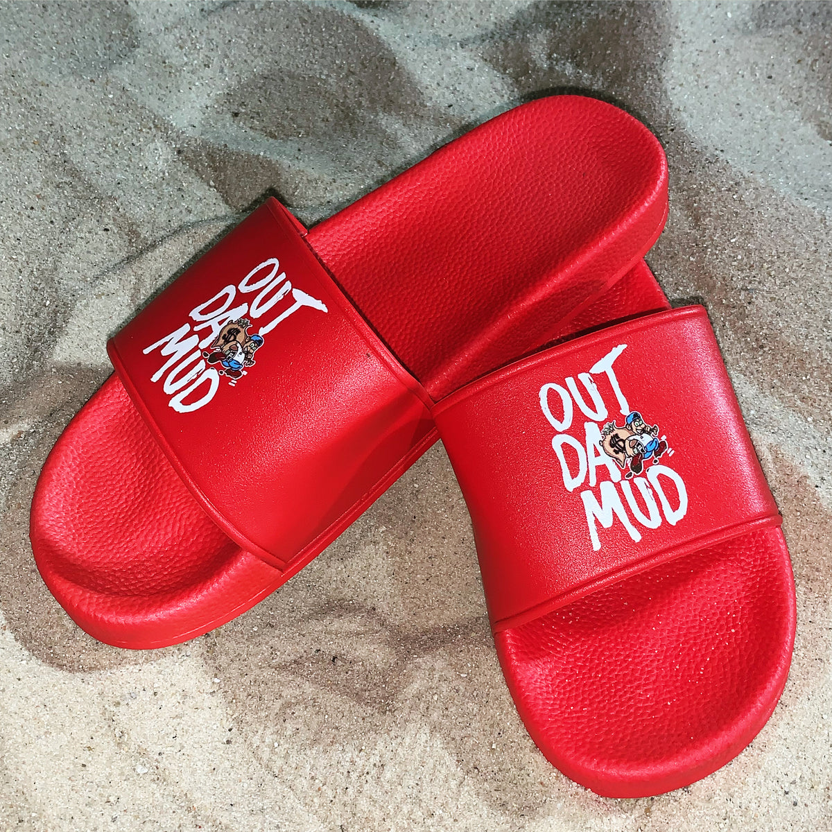Red Slides – out da mud clothing co.