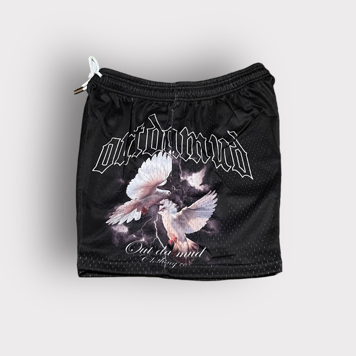 BLACK DOVE SHORTS – out da mud clothing co.